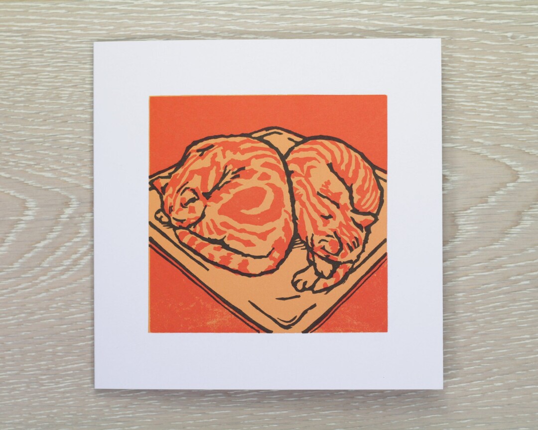 Ginger Cats Greetings Card Charlie and Henry - Etsy