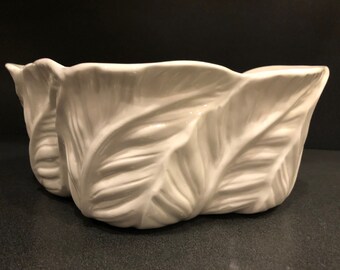 White Lettuce Bowl | Etsy