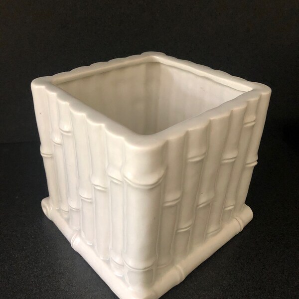 Bamboo Planter - Etsy