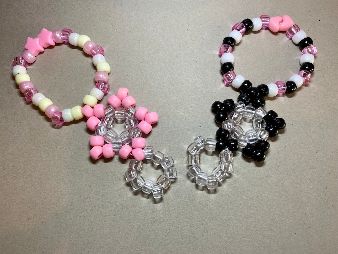 Kandi Star Bracelet/ring Combo - Etsy