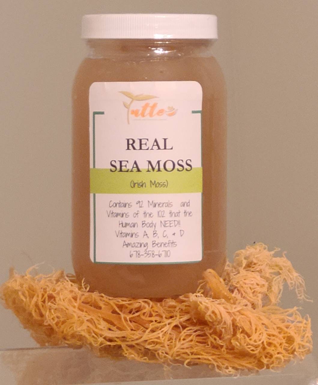 Pure Sea Moss from the Ocean Saint Lucia | Etsy