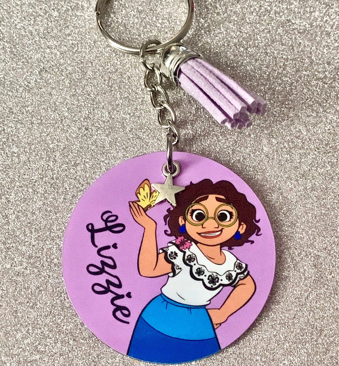 Mirabel, Encanto! Disney Inspired Personalised Keyring. Handmade ...