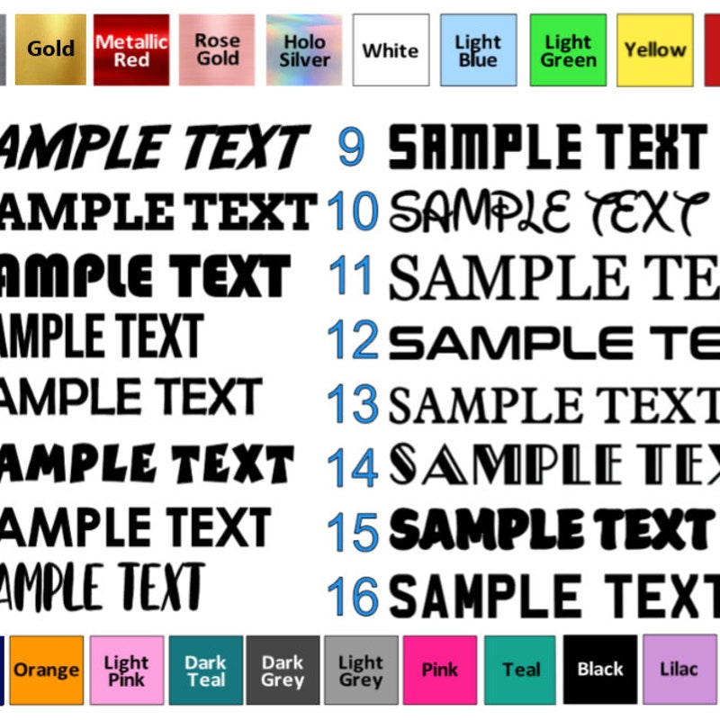 Vinyl Letters - Etsy