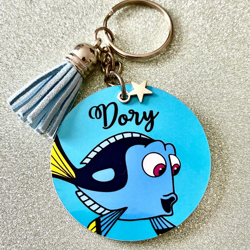 Nemo Keyring - Etsy