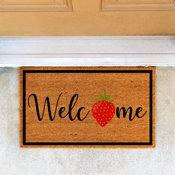 Strawberry Print - Etsy