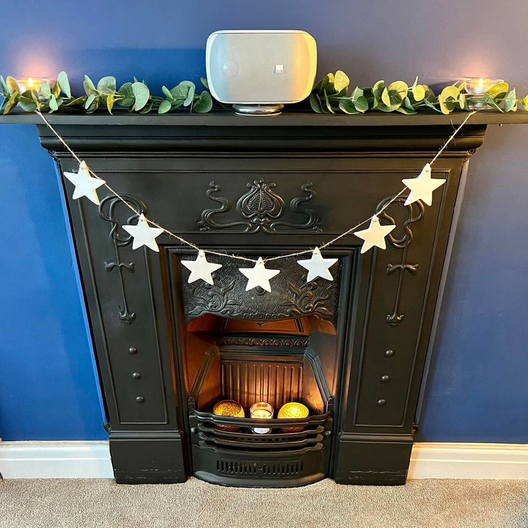 Air Dry Clay Star Garland - Etsy