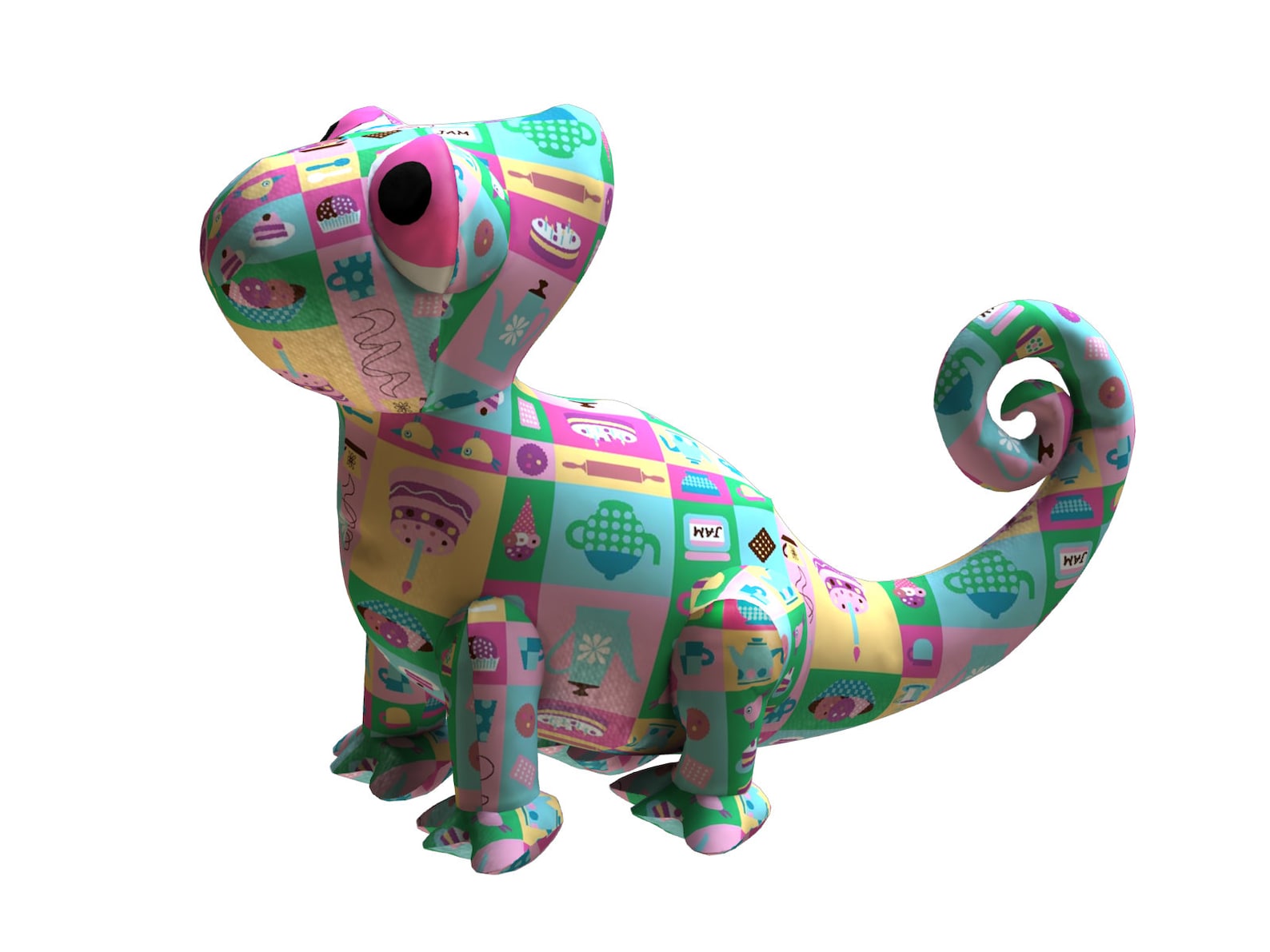 Chameleon Plush Sewing Pattern – Easy Soft Toy (PDF Pattern) - Etsy