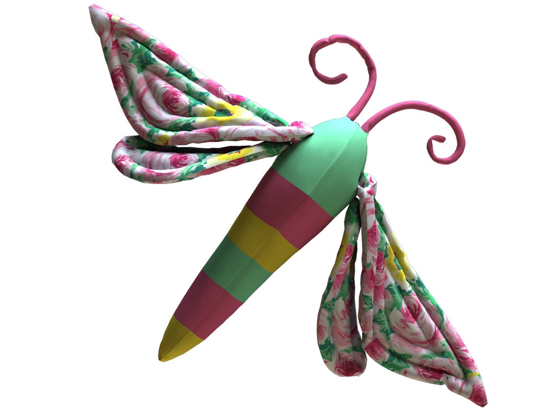 Moth PDF Plush Pattern Resizing Moth Easy Toy Sewing - Etsy