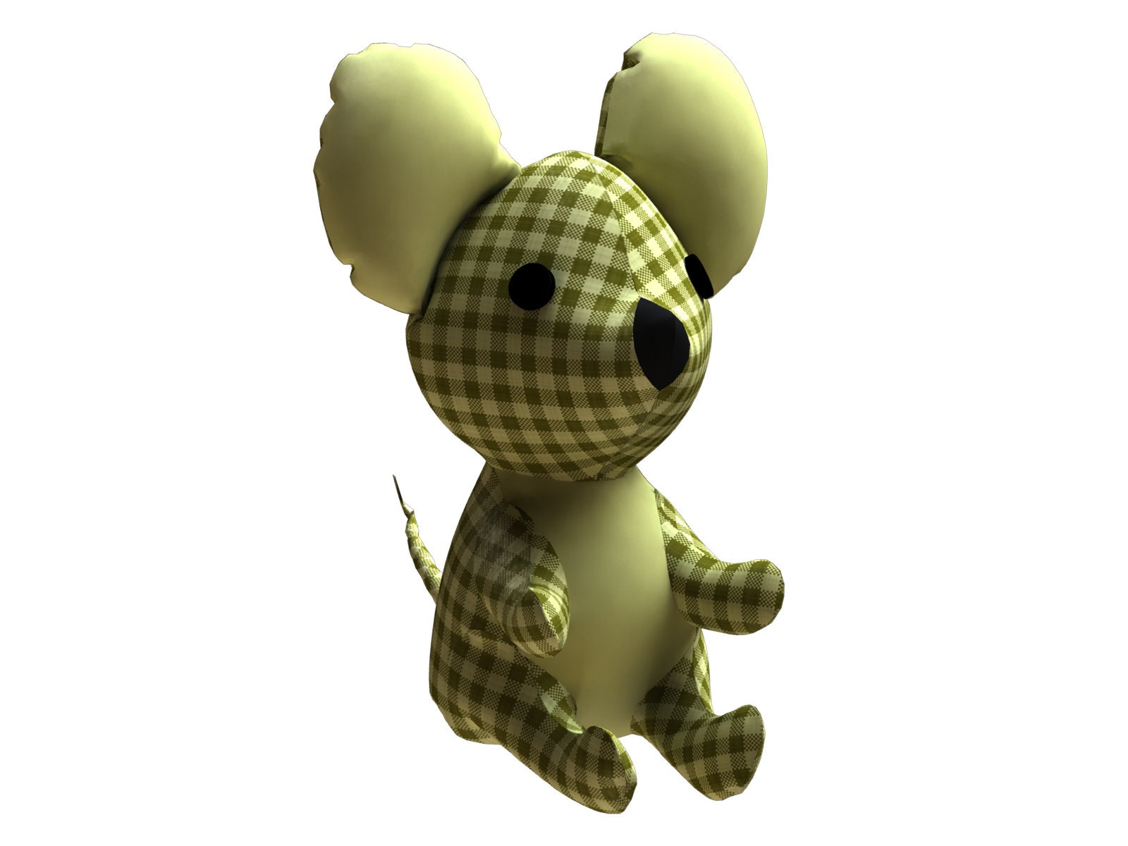 Mouse PDF Plush Pattern Resizing Mouse Easy Toy Sewing | Etsy