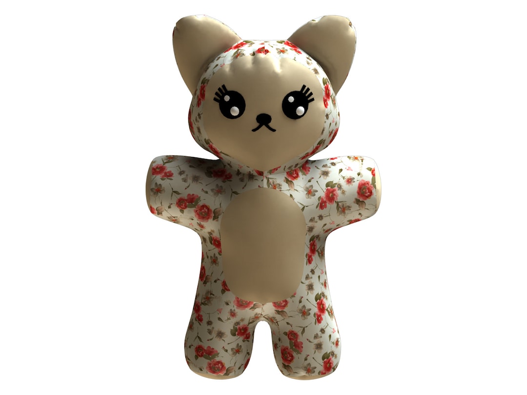 Kitten Plush Sewing Pattern – Easy DIY Cat Soft Toy (PDF Pattern) - Etsy UK