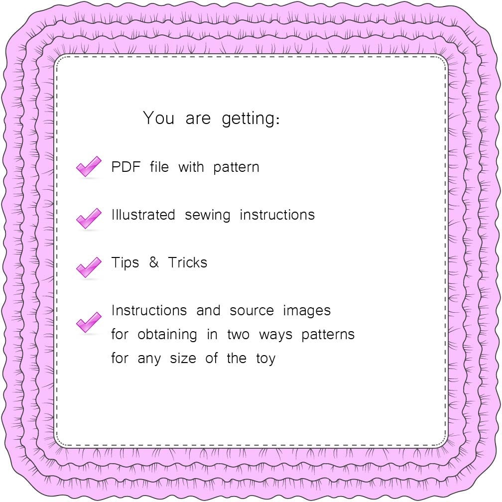 Beetle Plush Sewing Pattern – DIY Soft Toy, Easy Resizing (PDF) - Etsy