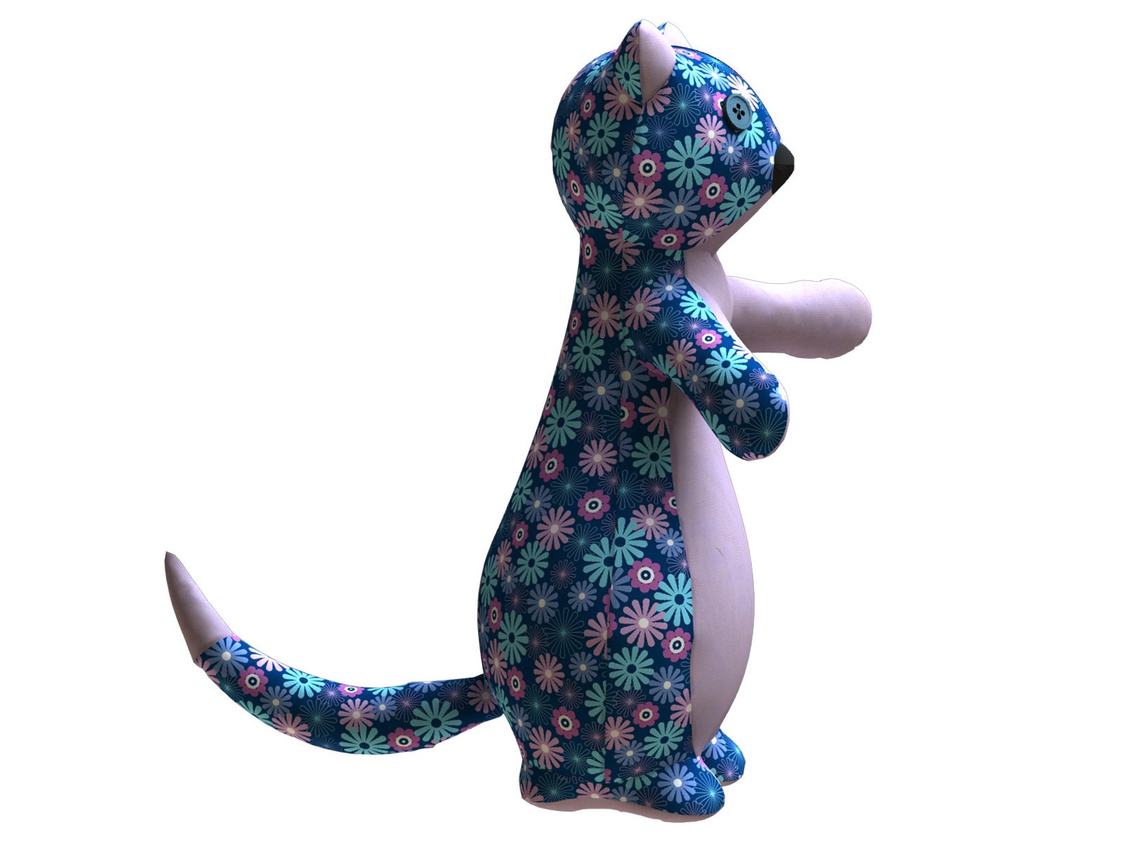Ferret Plush Sewing Pattern – Easy Soft Toy, Resizable (PDF Pattern) - Etsy