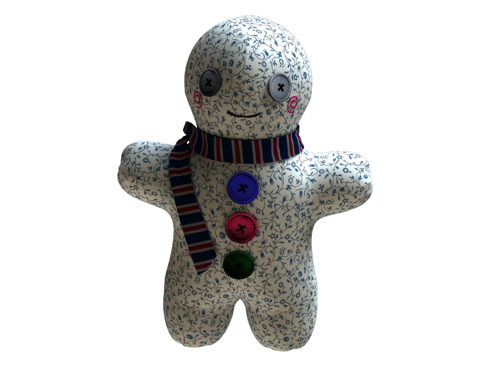 Gingerbread Man PDF Plush Pattern Resizing Toy Sewing Pattern Plushie ...