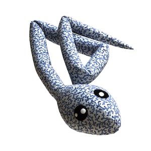 Snake PDF Plush Pattern + Resizing - Snake Easy Toy Sewing Pattern ...