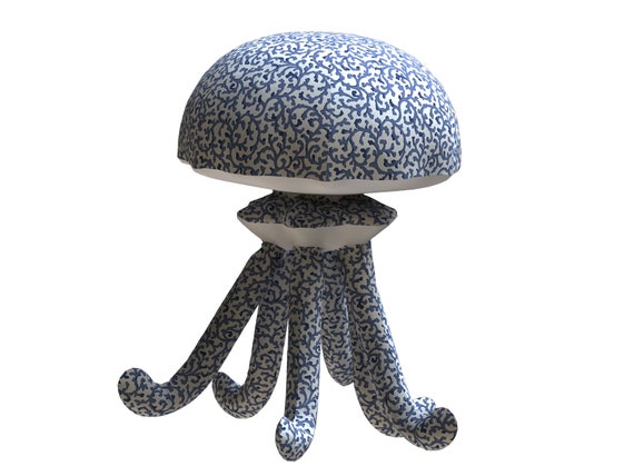 Jellyfish PDF Plush Pattern Resizing Medusa Easy Toy | Etsy