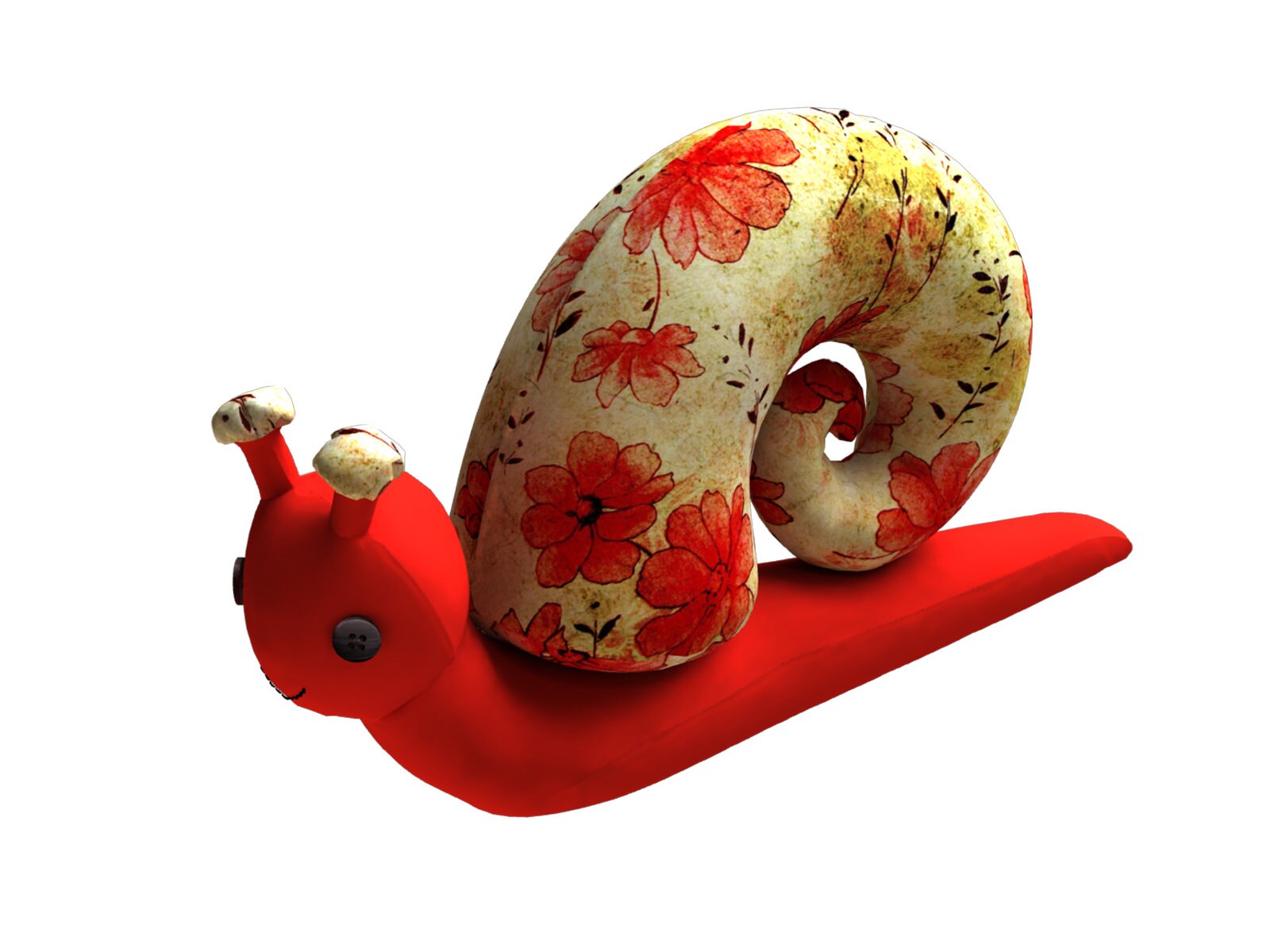 Snail PDF Plush Pattern + Resizing - Snail Easy Toy Sewing Pattern ...