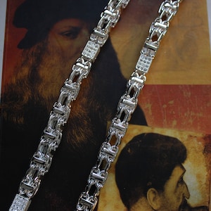 Iced Out Moissanite Silver Chain Necklace Make a Statement With This ...