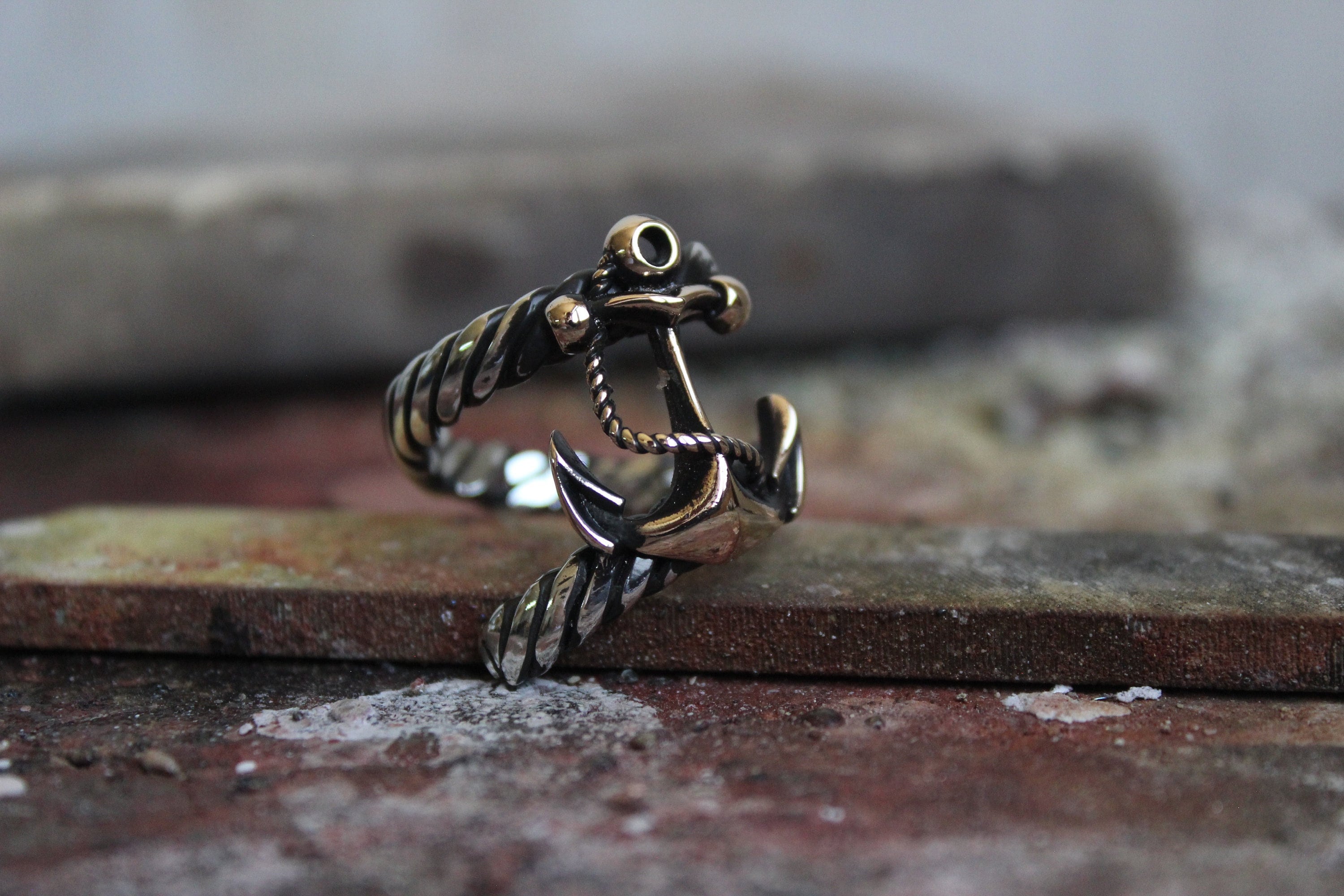 Anchor's Legacy Ring: Timeless Marine Corps Gift for Navy Retirement ...