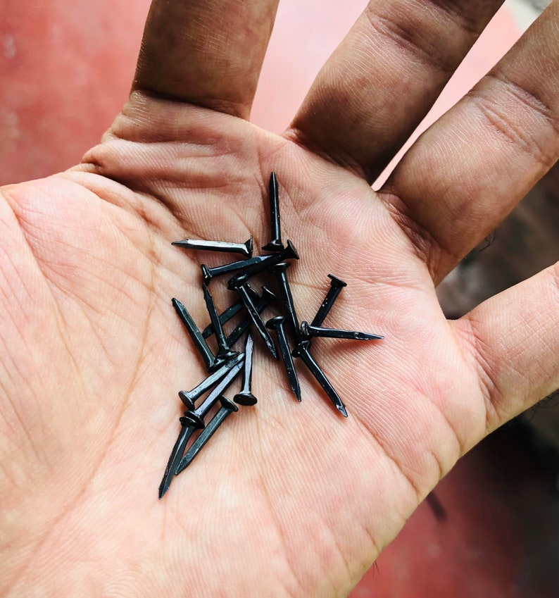 Black Shoe Tacks Nails for Lasting Repairs Cobbler Nails 12mm | Etsy