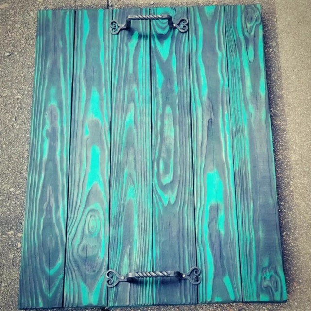 Turquoise Wood Stain VS | Wood Stain Color: H041 Turquoise ( RAL 210