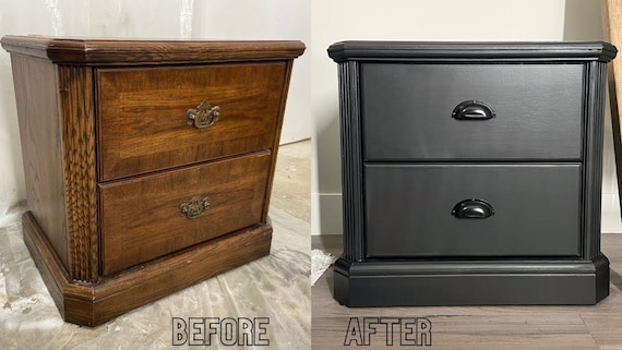 Matt black furniture paint store