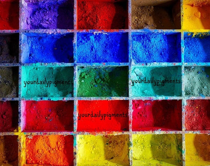 Wood Dye powdered Solvent 5 Color Kit Blue, Red, Pink, Violet, Green25 ...