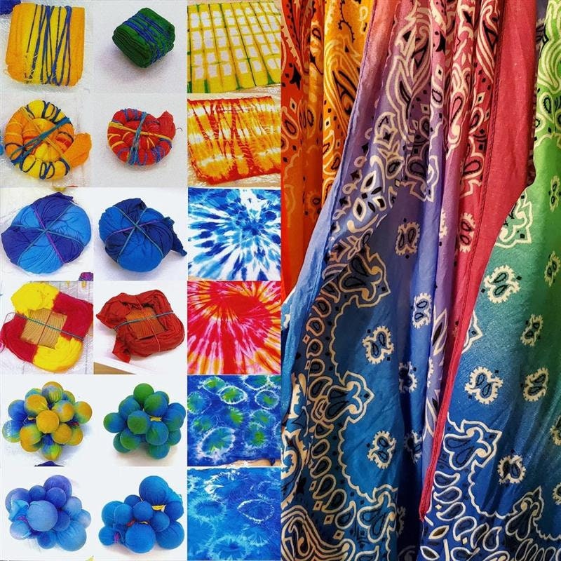 24 Colors 10g Fabric DIY Tie Dye Powder Color Change Free - Etsy