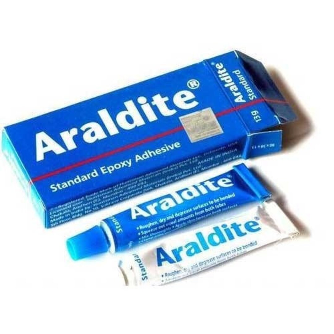 Araldite Standard Epoxy Adhesive Glue 2 Part Resin & Hardener Free ...