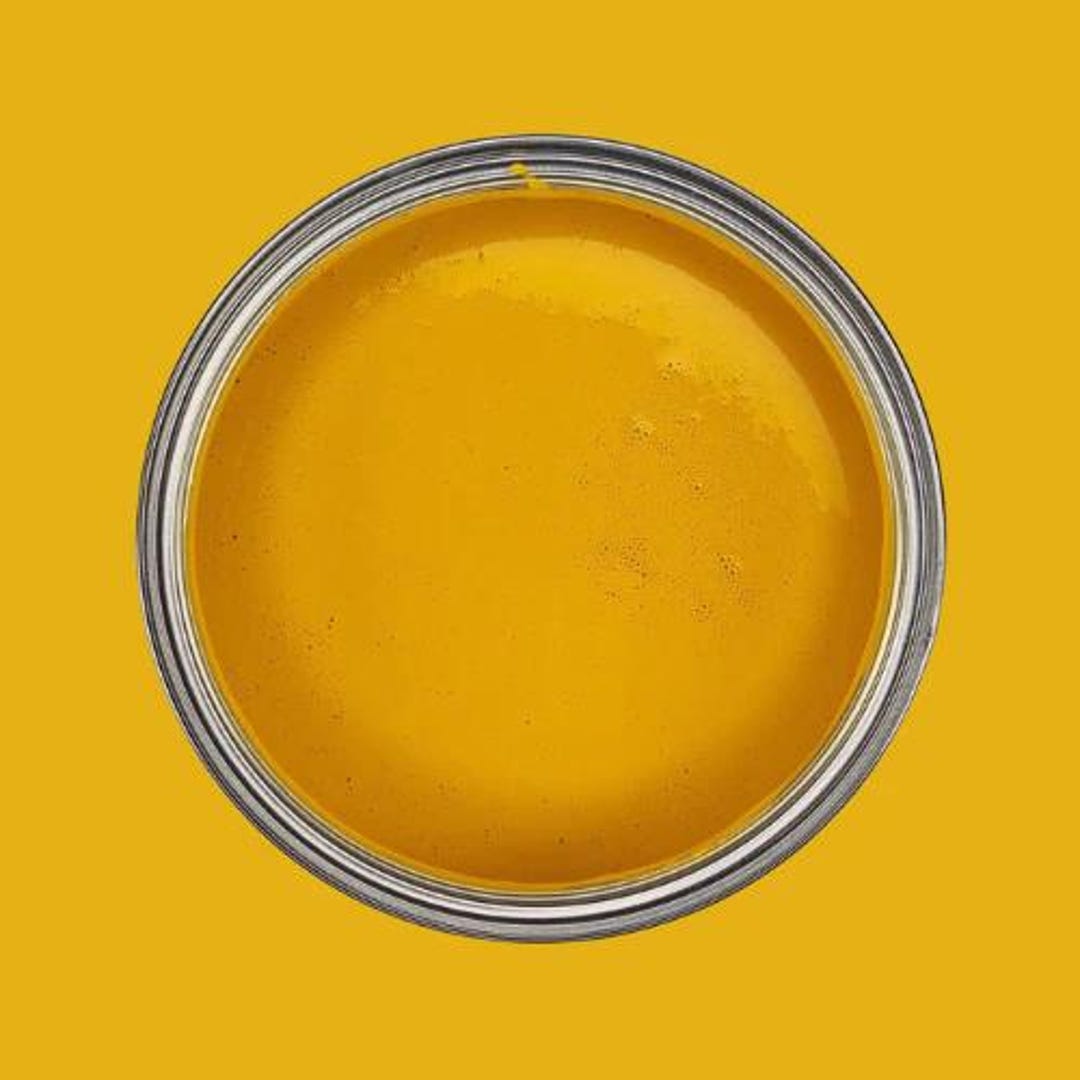 Golden Yellow Paint for Wood, Metal, Wall, Crafts, Doors, Fences, Table ...