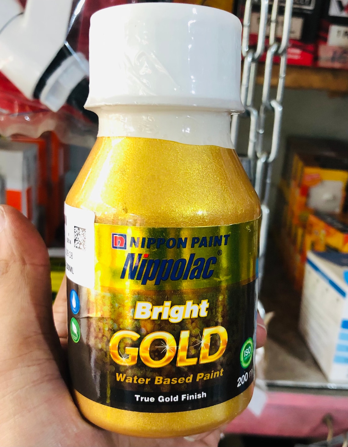 Bright Gold Paint Nippon Paint Wood Cement Metal Paint - Etsy