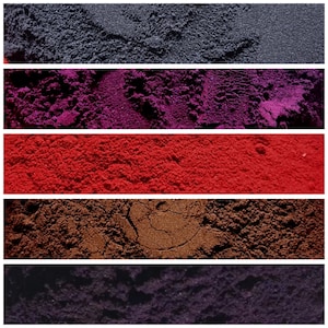 24 Colors 10g Fabric DIY Tie Dye Powder Color Change Free Cooking Color ...