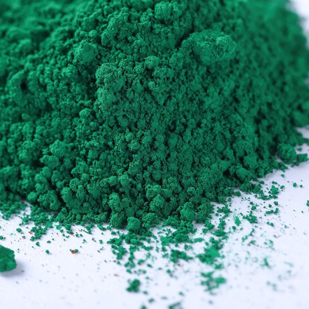 1000g (1kg) Dark Green Pigment Powder 10g 20g 50g 100g High Quality ...