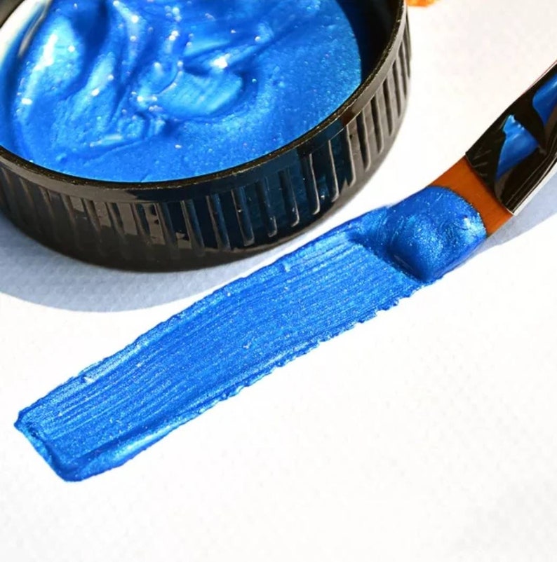 60ml Yellow Gold Paint Metallic Acrylic Paint Waterproof Not - Etsy