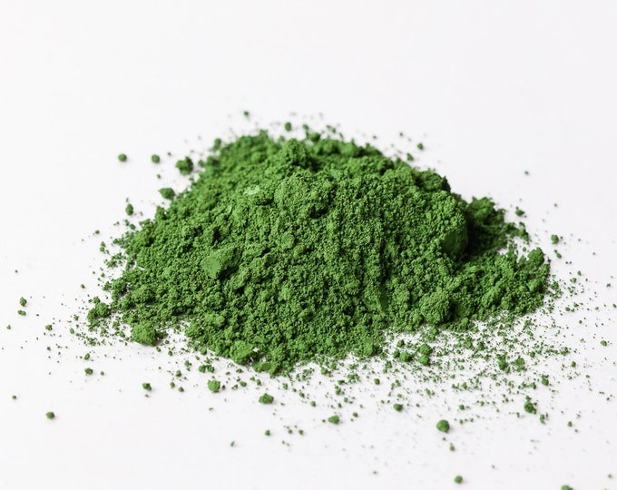Chromium Green Oxide Color Pigment Powder matte High Grade | Etsy