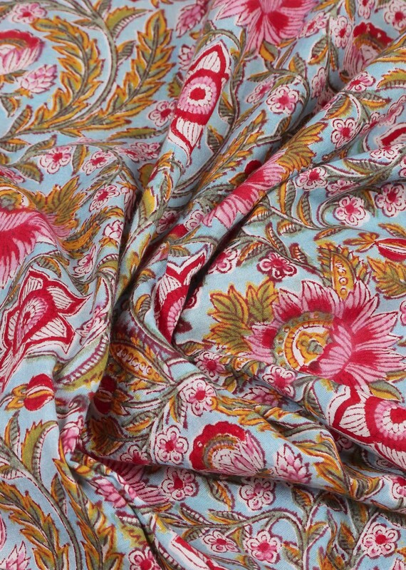 East Indian Print Fabric