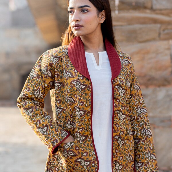 Yellow Jacket Print Fabric - Etsy