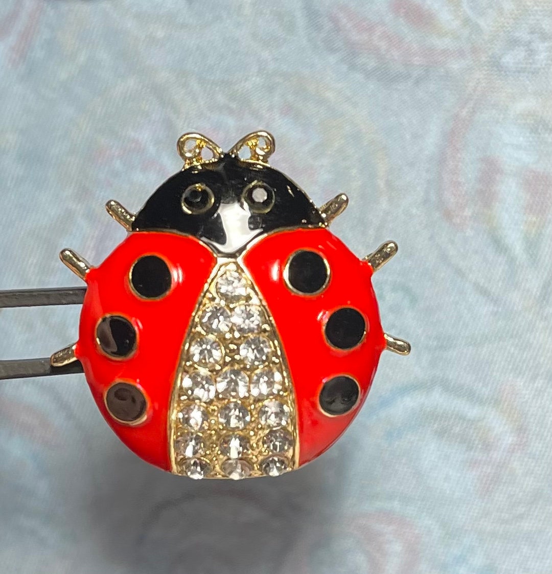 Large Lady Bug Snap ( Base Sold Separately) - Etsy