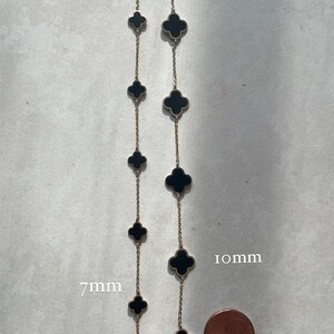 14k Solid Gold, Cable Link Chain, Colored Stone Flower Bracelet 10mm - Etsy