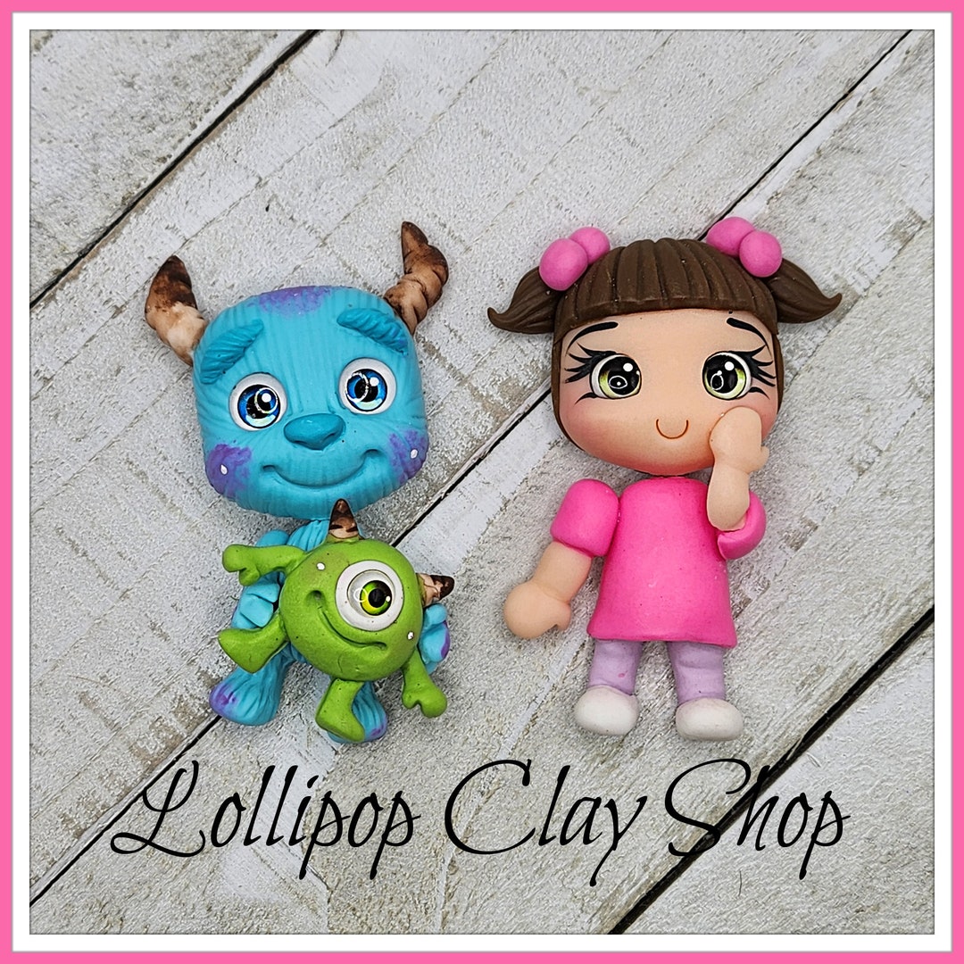 Monster Clays for Bows-polymer Clay Bow Center Clay Doll Clay - Etsy