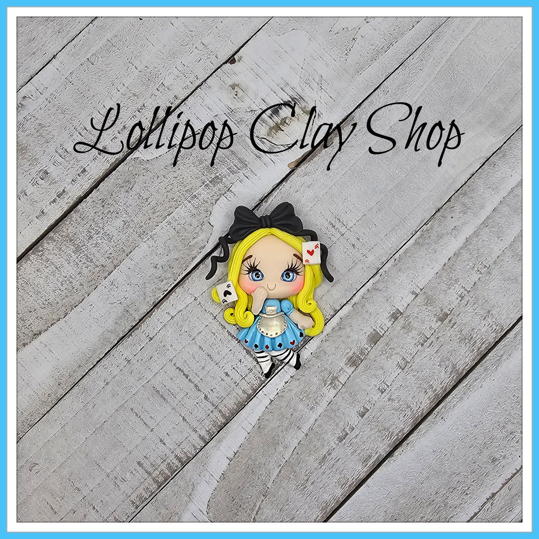 Alice & Friends Set Clay Dolls Clays for Bows Clay Doll, Clay Dolls ...