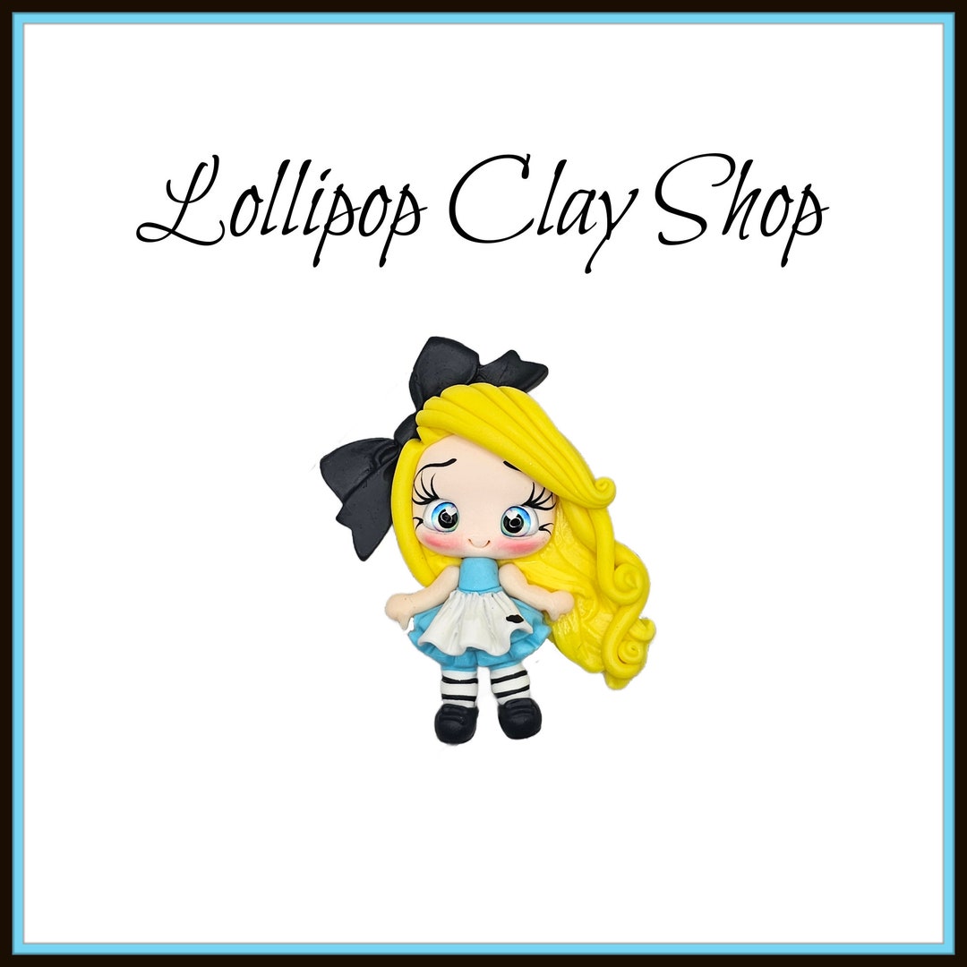 Alice Clay Doll- Clays for Bows- Clay Doll, Clay Dolls, Bow ...