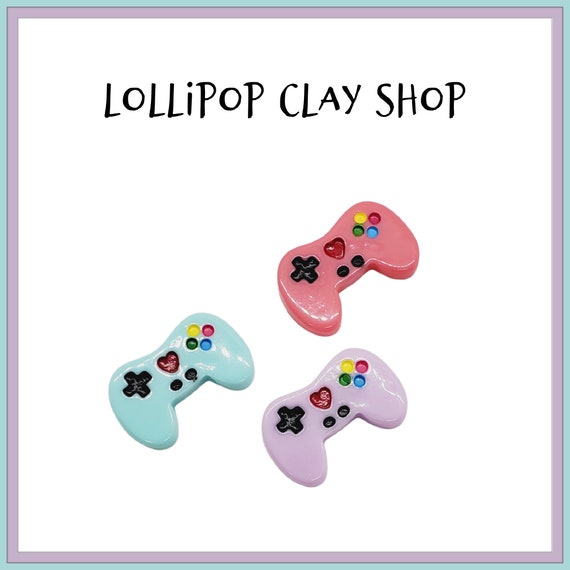 Kawaii Video Game Controller Miniatures-bow Embellishment | Etsy