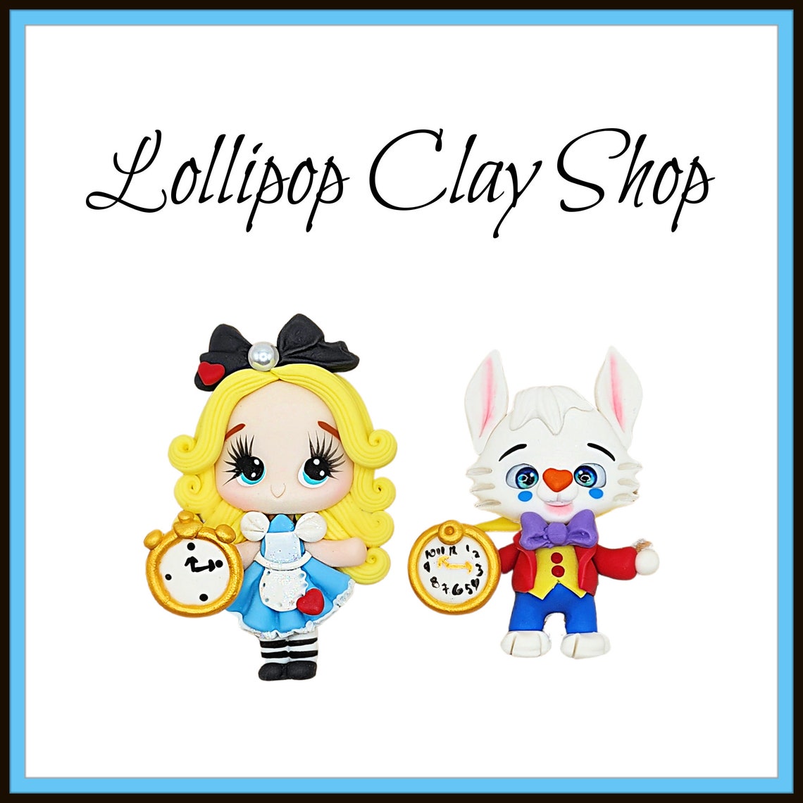 Alice Clay Doll Clays for Bows Clay Doll Clay Dolls Bow - Etsy