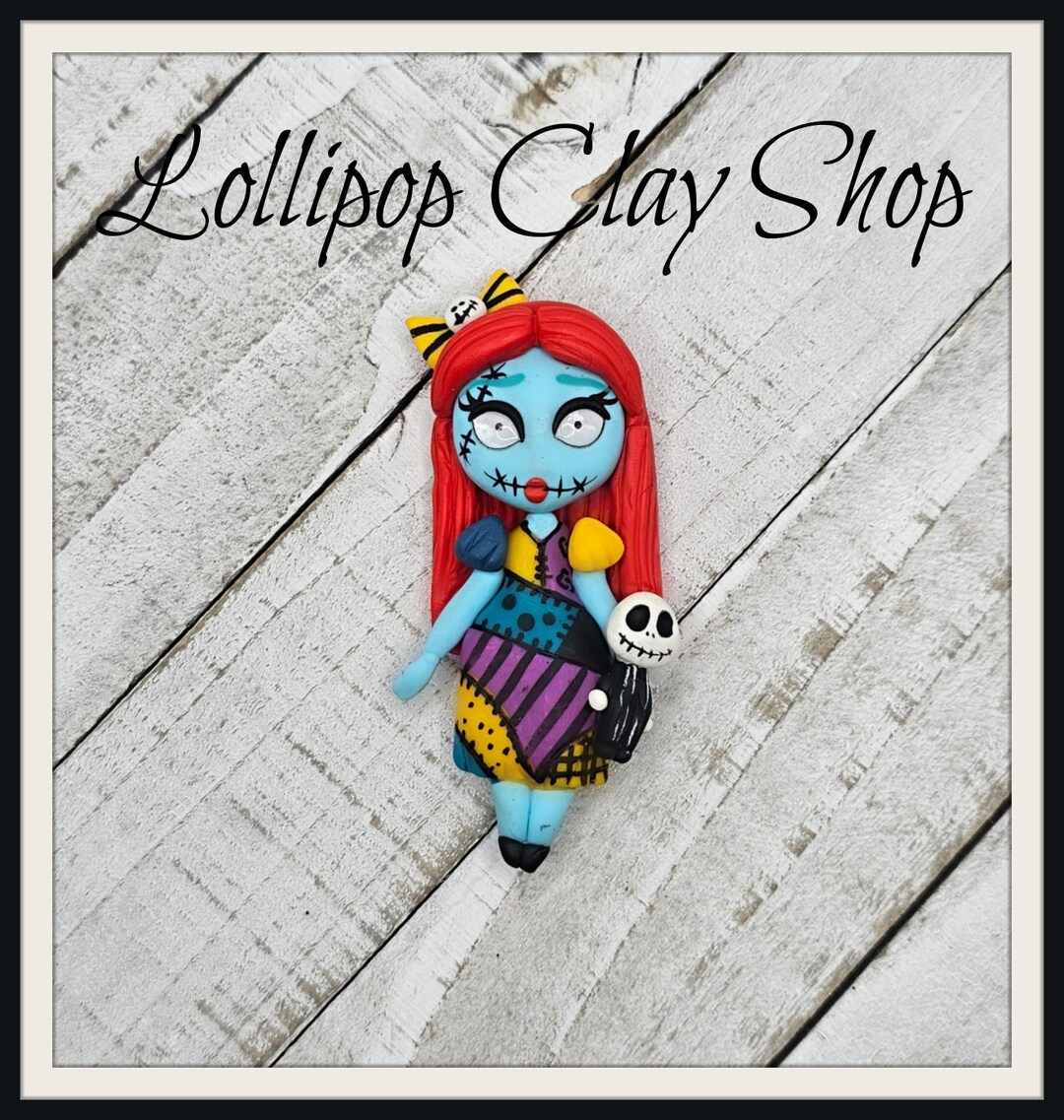 Skeleton Clays for Bows-polymer Clay Bow Center Clay Doll, Clay Dolls ...