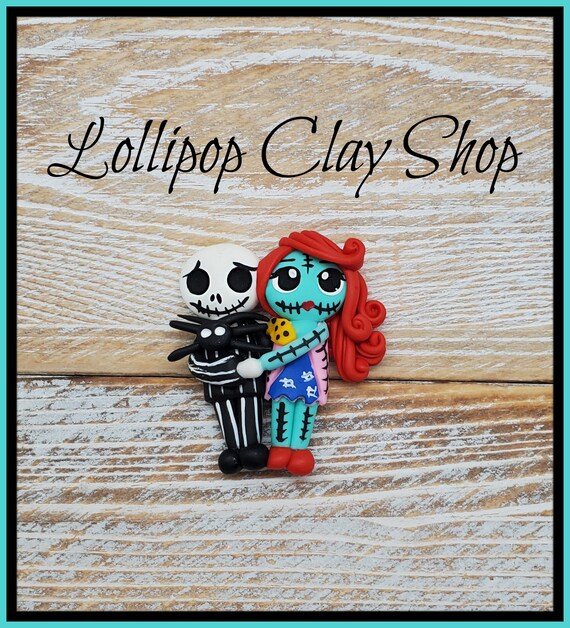 Skeleton Clays for Bows-polymer Clay Bow Center Clay Doll | Etsy