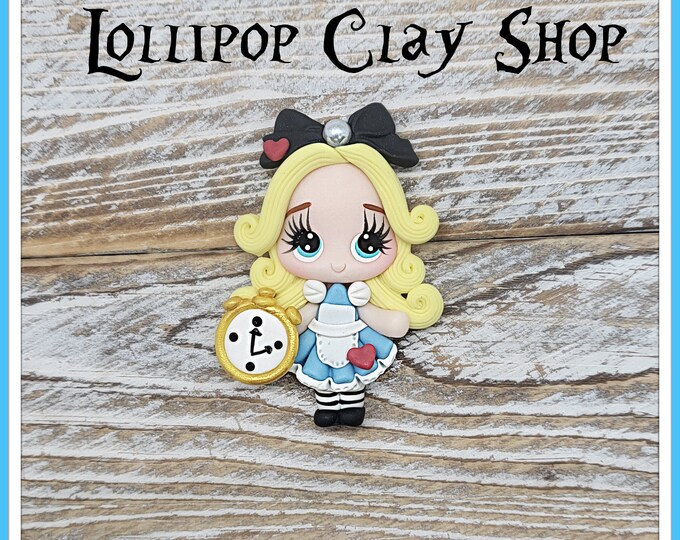 Alice Clay Doll Clays for Bows Clay Doll Clay Dolls Bow - Etsy