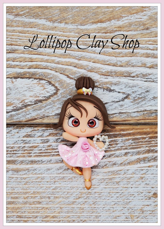 Ballet Dancer Clay Clays for Bows Clay Doll Clay Dolls - Etsy