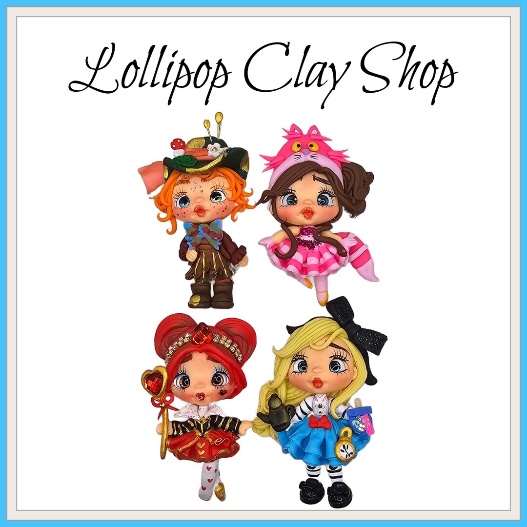 Alice Clay Doll- Clays for Bows- Clay Doll, Clay Dolls, Bow ...