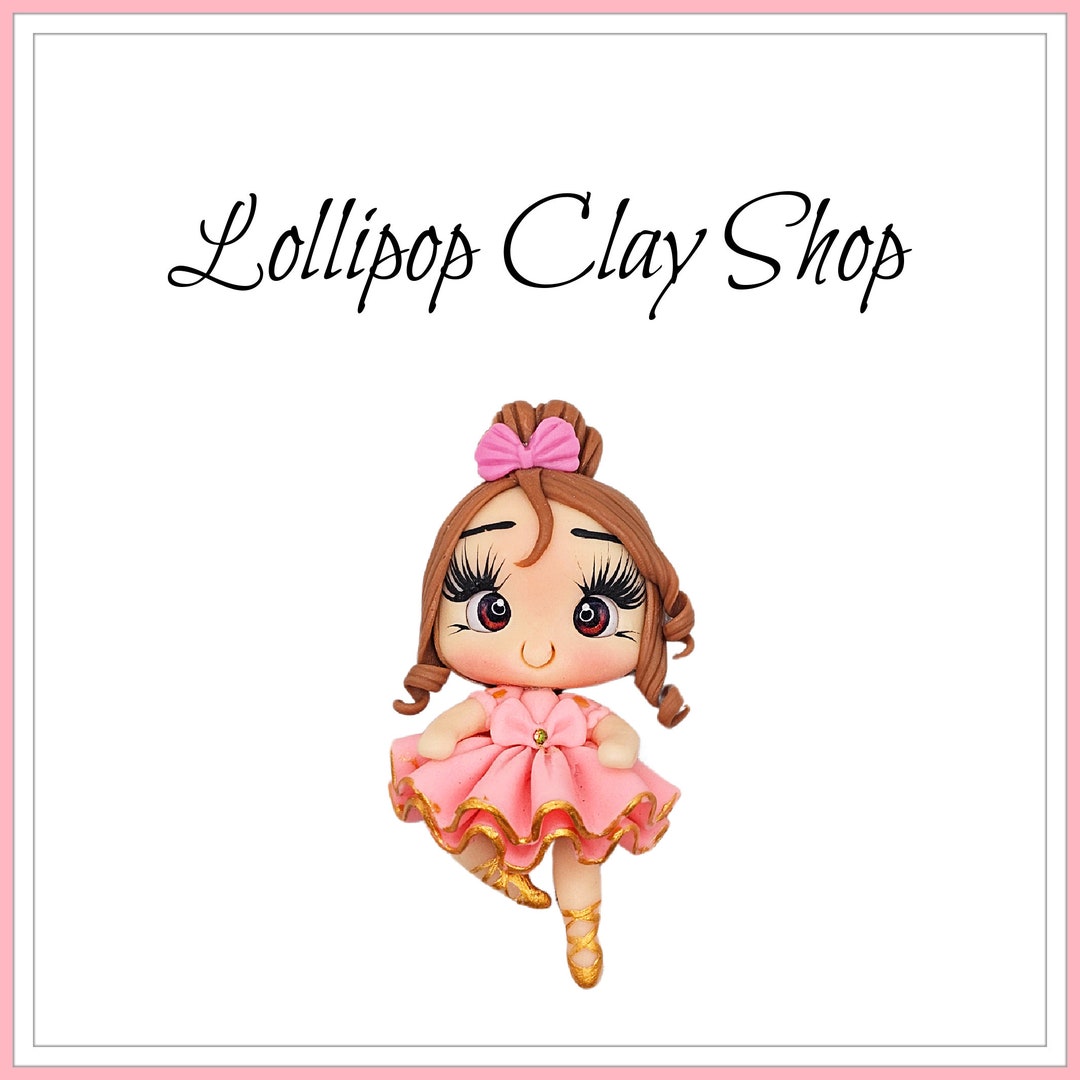 Ballet Dancer Clay - Clays for Bows- Clay Doll, Clay Dolls, Bow ...