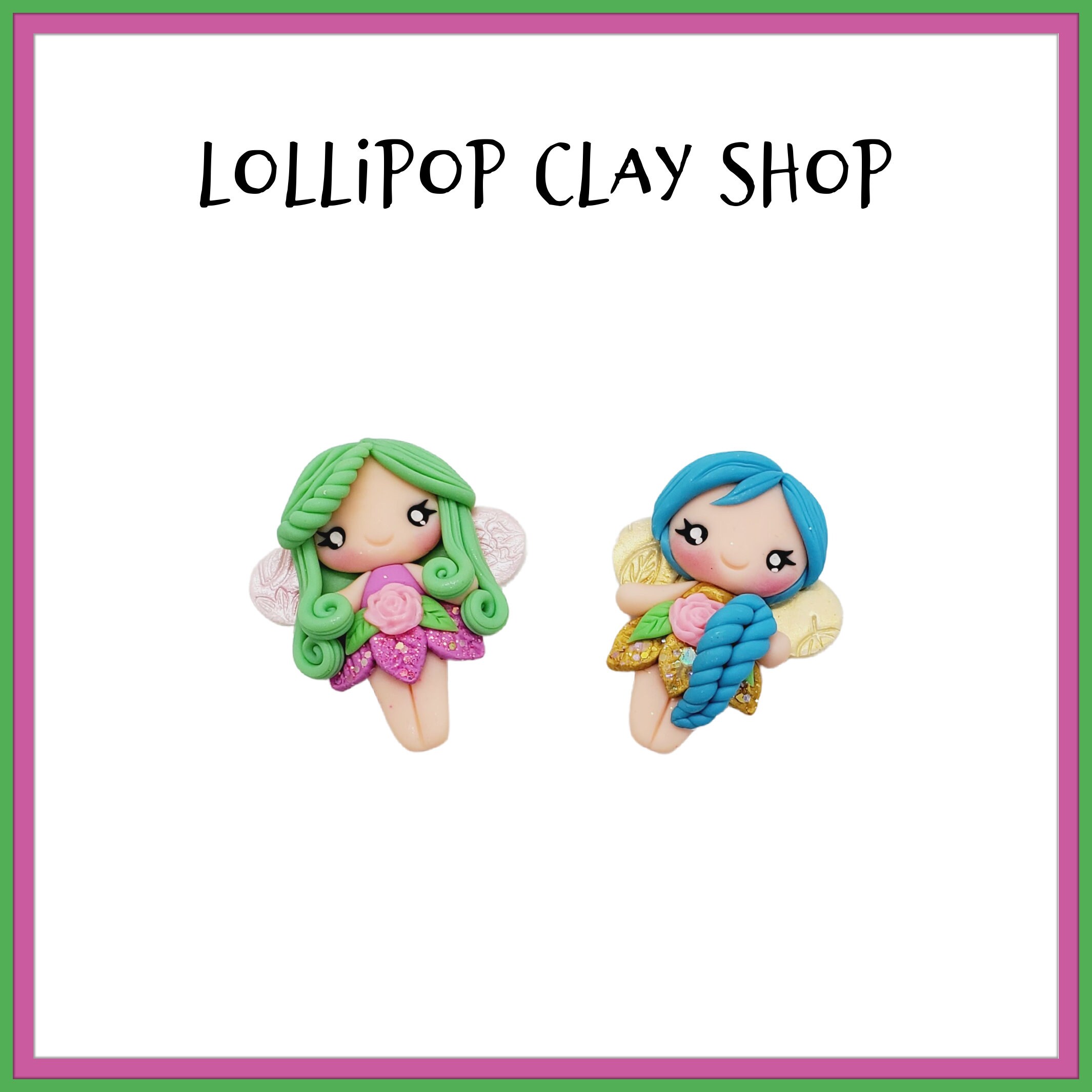 Fairy princess clay Clays for bows clay doll clay dolls | Etsy